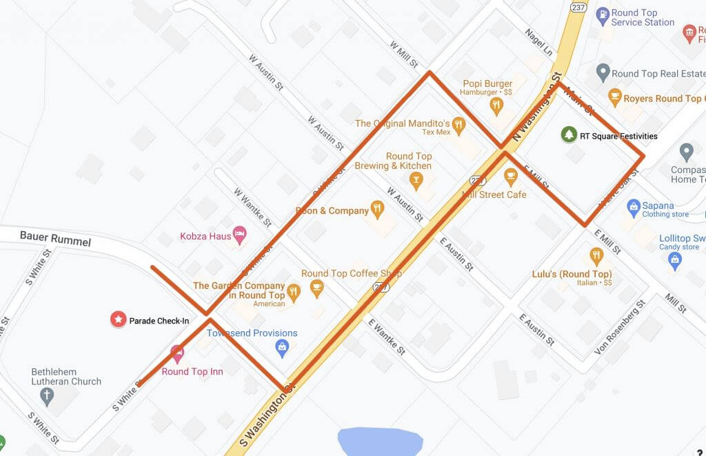 Round Top's Annual Christmas Parade - Round Top Area Chamber of Commerce